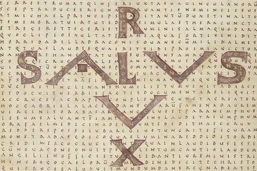 Medieval Pattern Poems of Rabanus Maurus – The Friday Poem